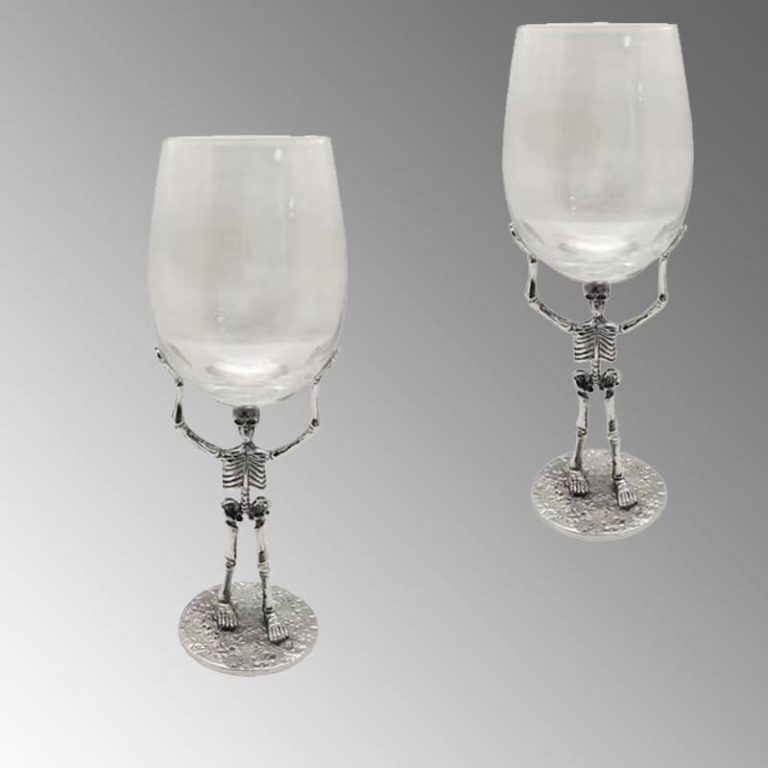 Custom metal wine glasses | metal goblets