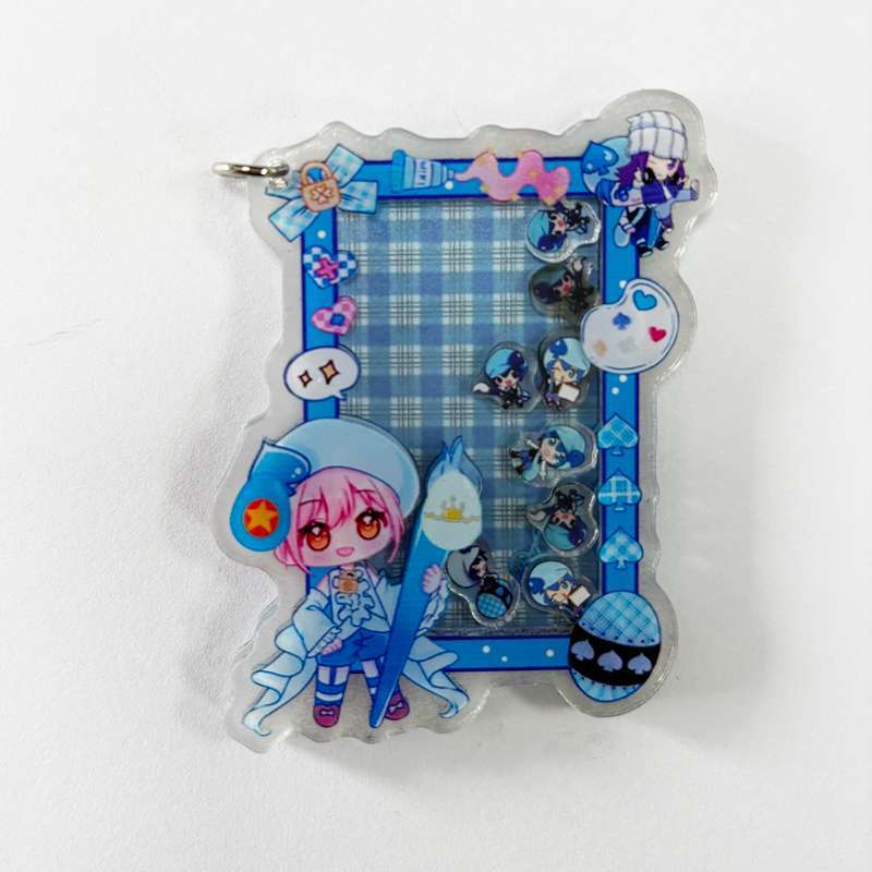 Custom shaker charm manufacturer| shaker keychains maker